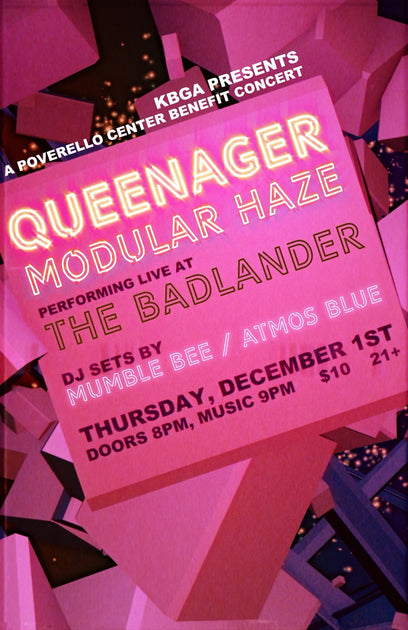Modular Haze and Queenager at The Badlander, Thursday December 1st ...