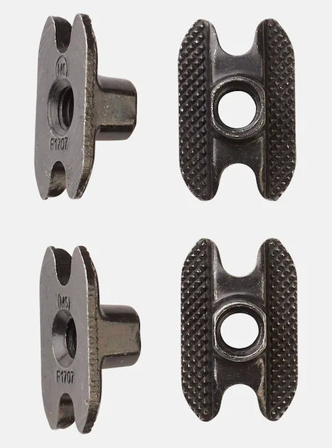 Burton - M6 Channel Inserts 4 Pack - Black – Board Of Missoula