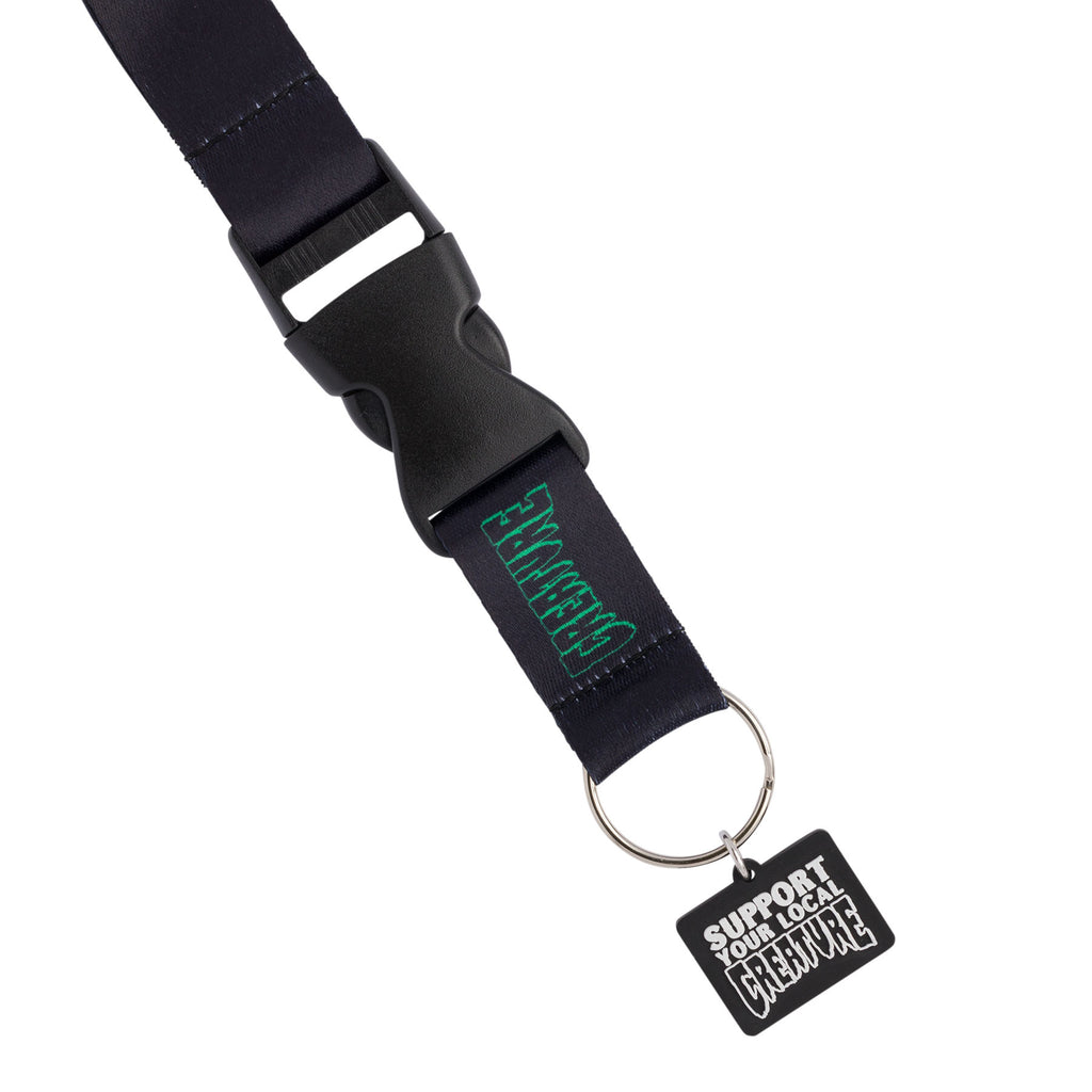 Creature - Logo Outline Lanyard Keychain – Board Of Missoula
