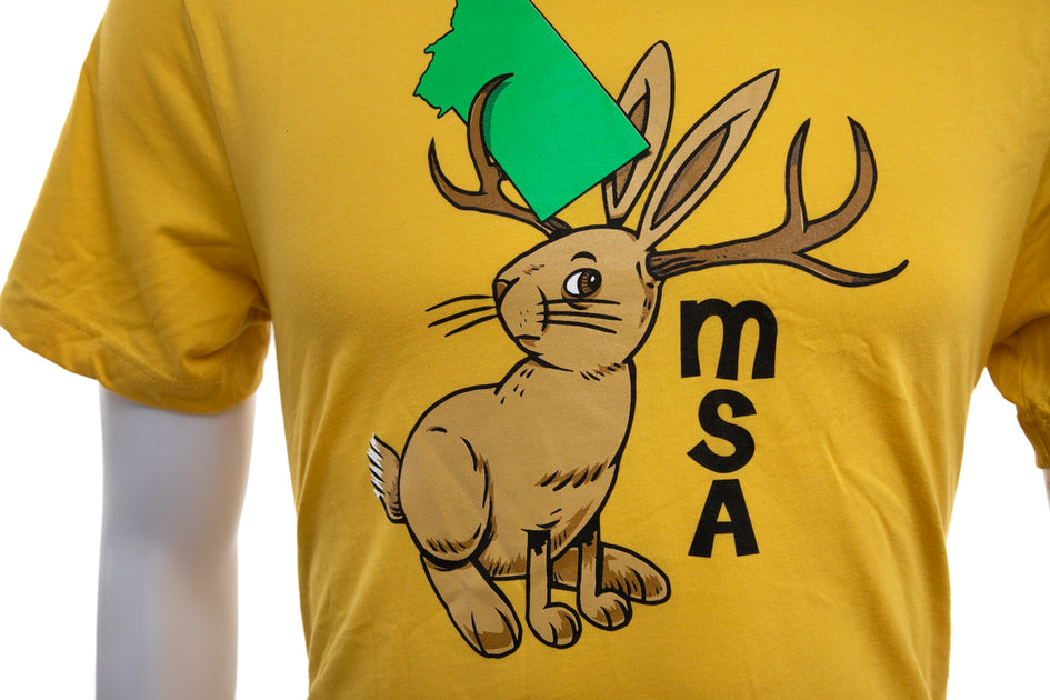 MSA - MSA x Andrew Pommier Jackalope T-Shirt – Board Of Missoula